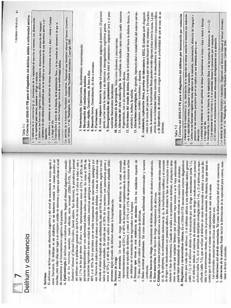 S7 Lectura Demencia | PDF