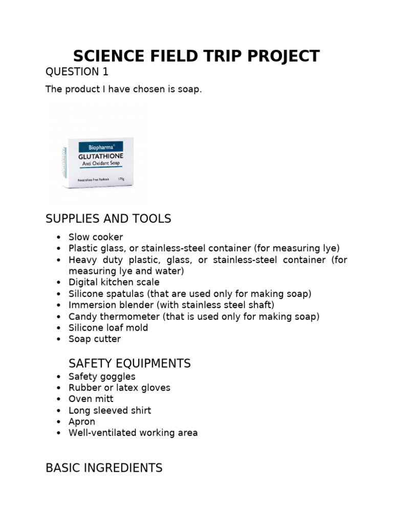 BIO 23 (1) | PDF | Glycerol | Soap
