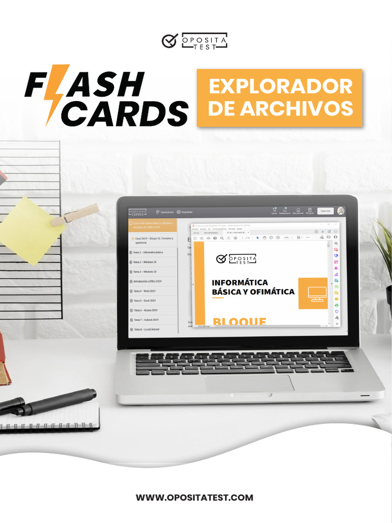 50 FlashCards Explorador de Archivos | PDF | Archivo de computadora | Informática