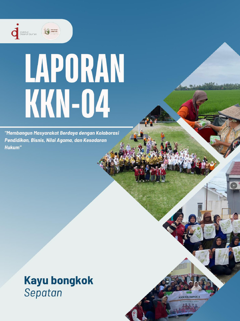 E-Book Laporan KKN 2024: Pemberdayaan Masyarakat | PDF