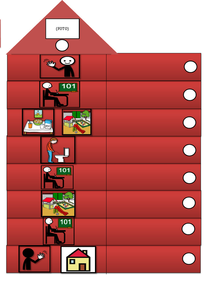 Agenda Visual Escuela Casa | PDF