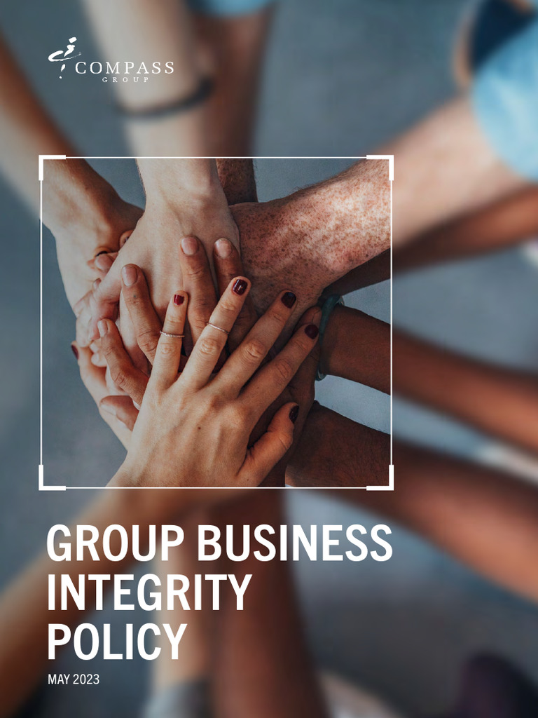 Business Integrity Policy | PDF | Bribery | Corruption