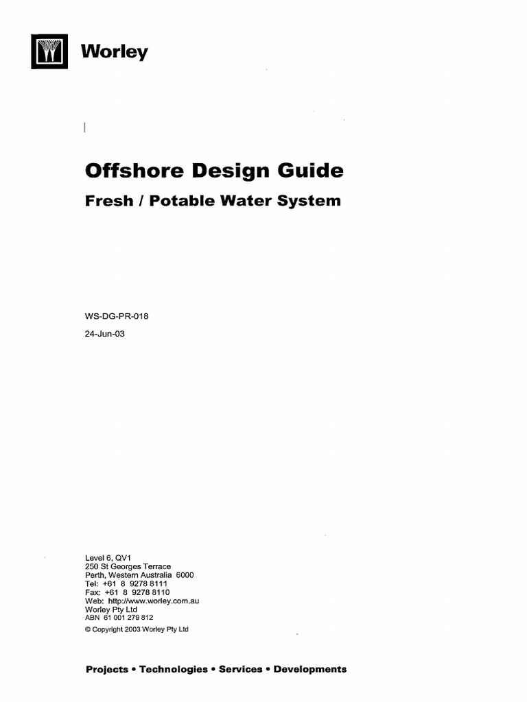 Potable Water Guide | PDF