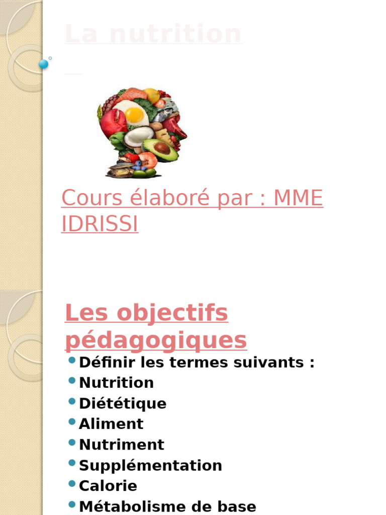 Guide complet sur la nutrition humaine | PDF | Manger | Nourritures