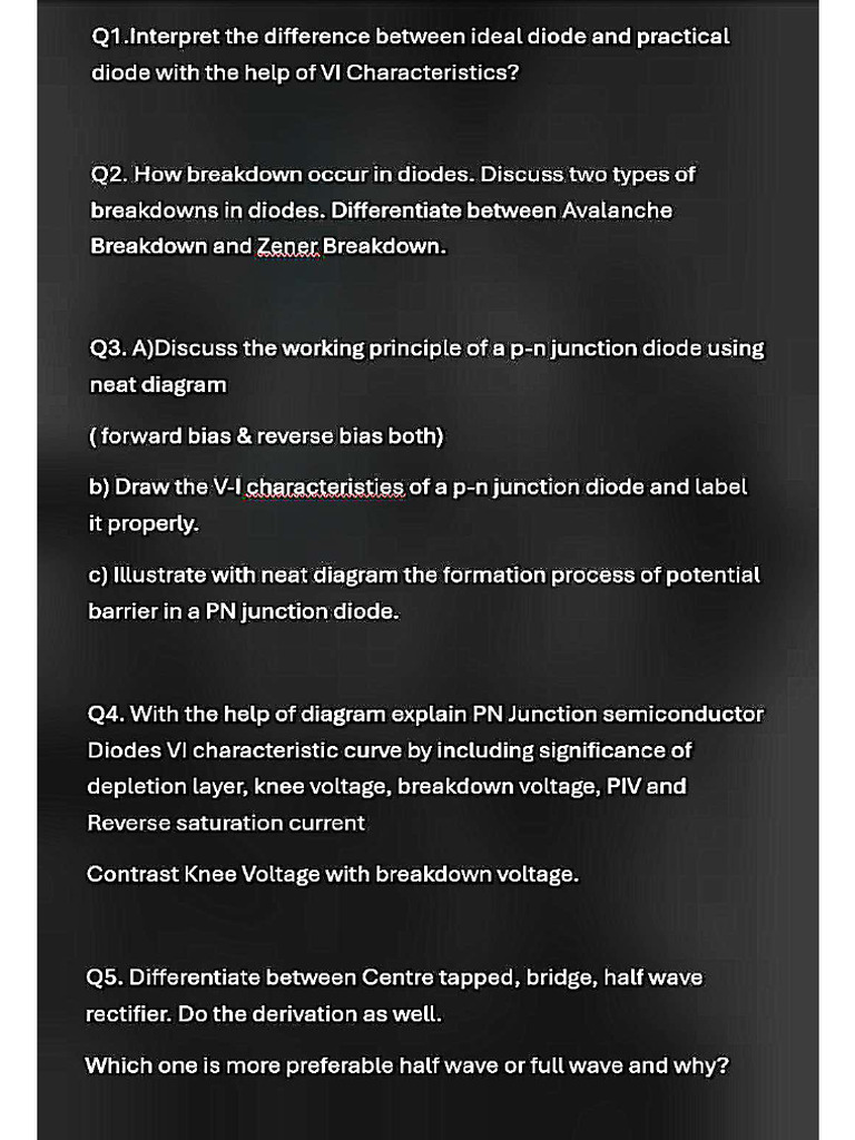 Unit 2 Ed Question Bank | PDF