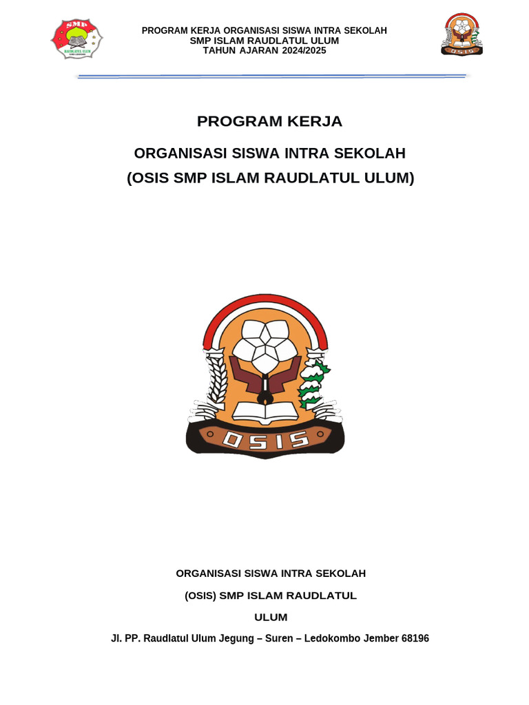 Proker Osis 2023-2024 | PDF