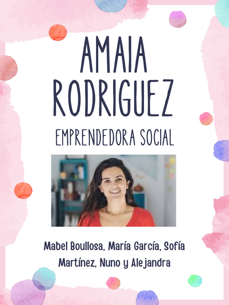 Amaia Rodriguez 2 | PDF | Iniciativa empresarial