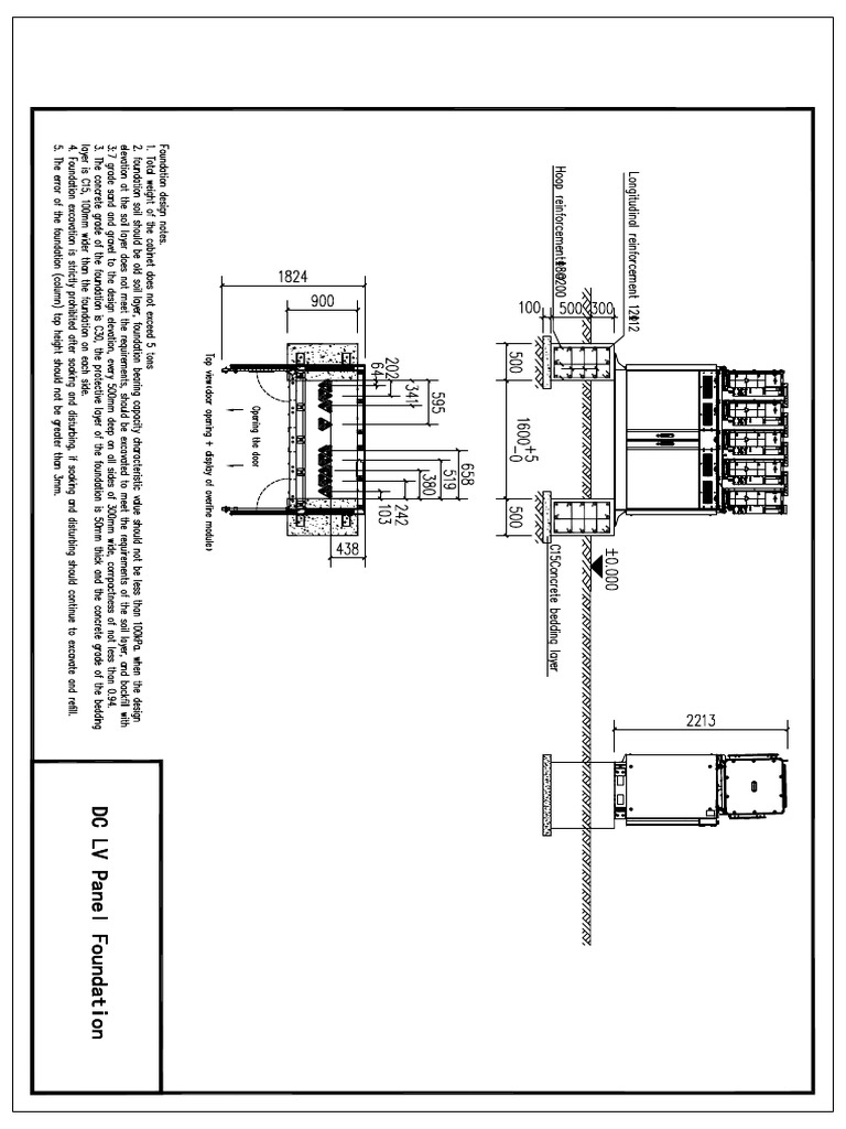 01 DC LV Panel_Foundation | PDF