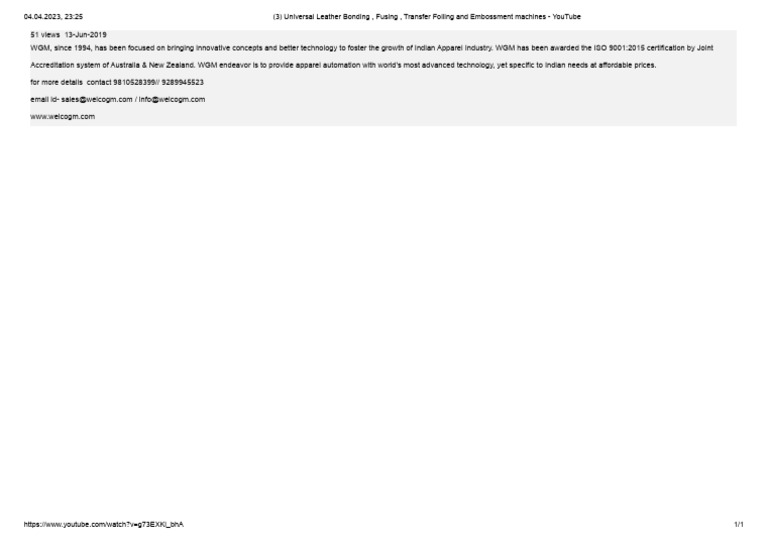 Universal Leather Bonding, Fusing, Transfer Foiling and Embossment ...