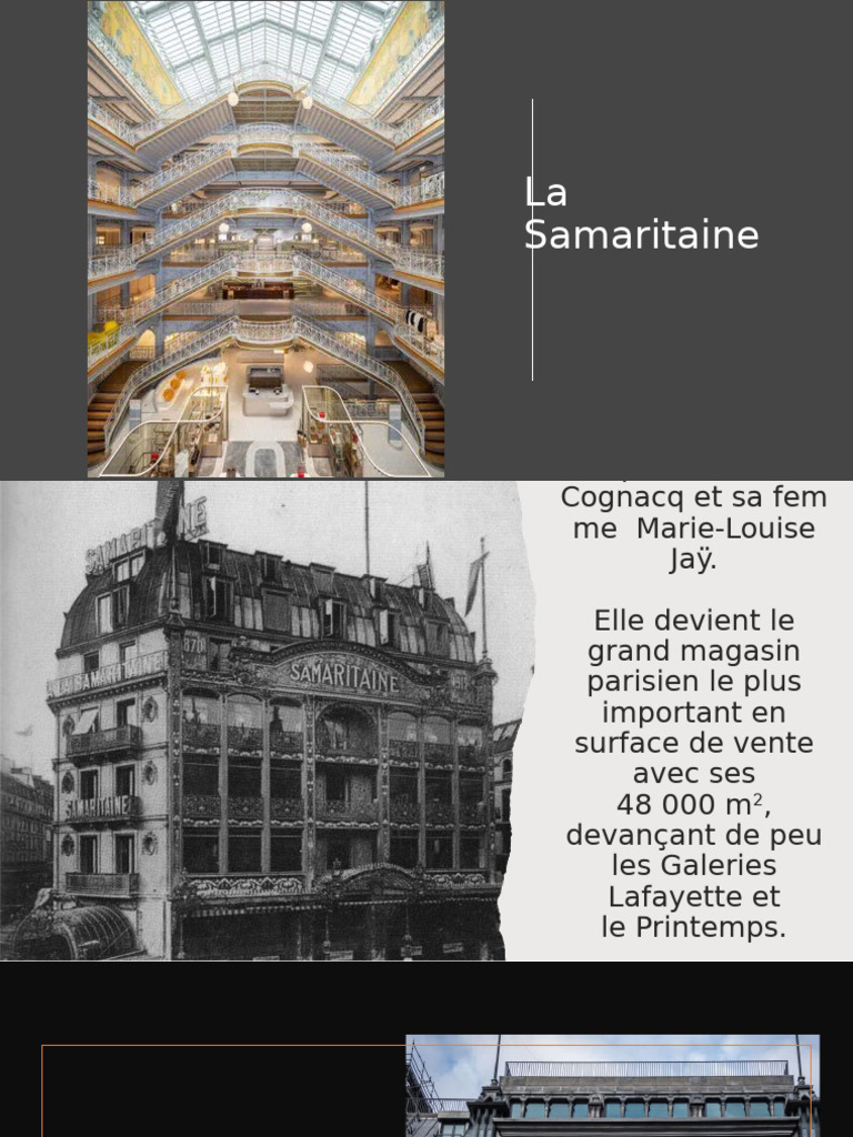 La Samaritaine : Renaissance et Luxe à Paris | PDF