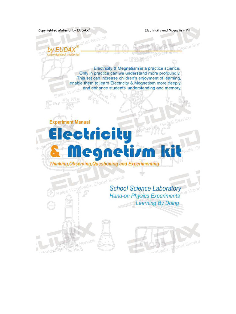 Eletricity and Magnetism Kit | PDF