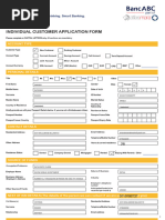 ANC Membership Application Form | PDF | African National Congress | Banks