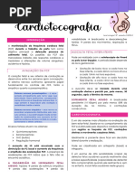Protocolo de Cardiotocografia Anteparto | PDF | Gravidez | Aceleração