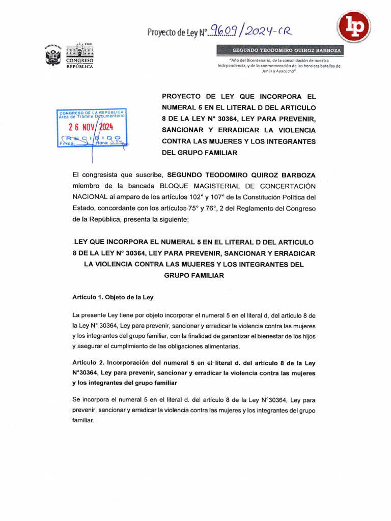 Pl 9609 2024 Cr Lpderecho | PDF