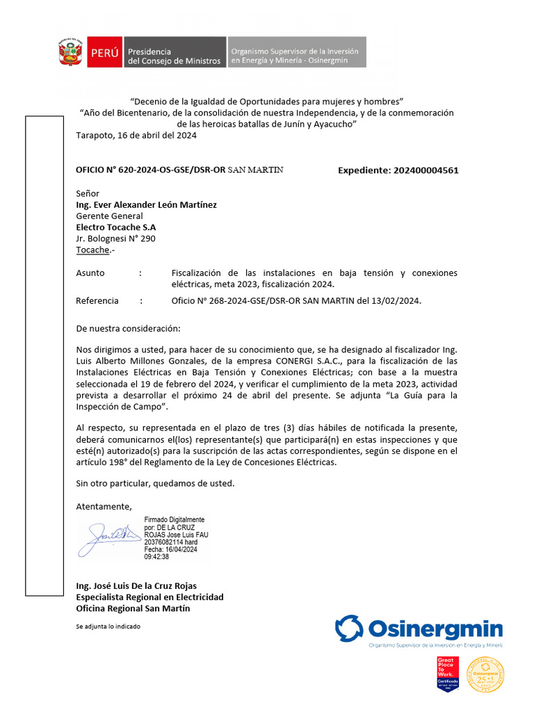 Of DSR 2024 Inicio Btyce Meta 2023 Eto | PDF