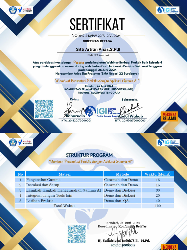 243 - Sitti Artitin Anas,S.PdI | PDF