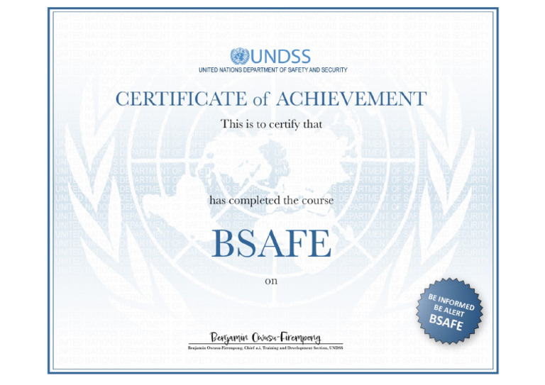 Certificate | PDF