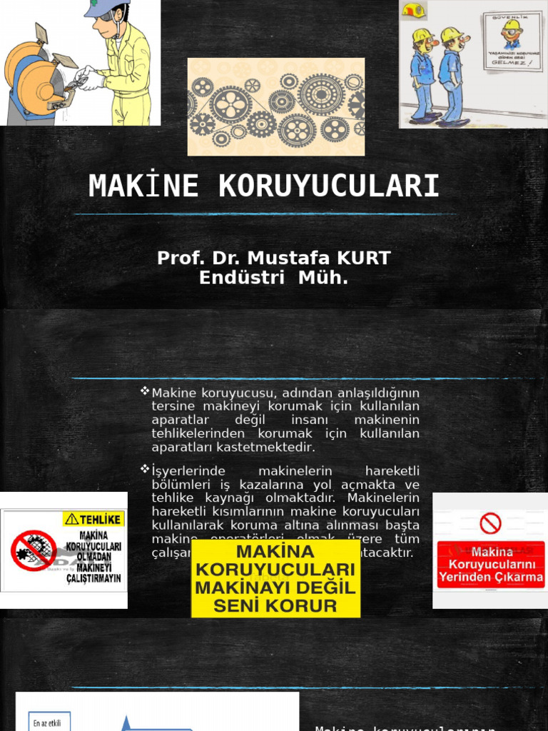 Maki̇ne Koruyuculari İsg 2 | PDF