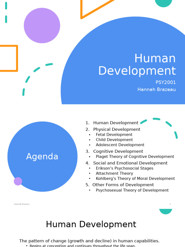 Week 11 - Human Development Post | PDF | Attachment Theory | Identity ...