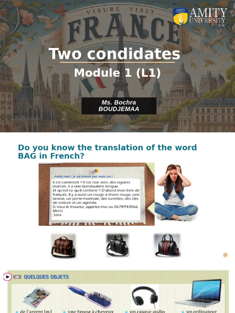 Activités de langue française pour débutants | PDF