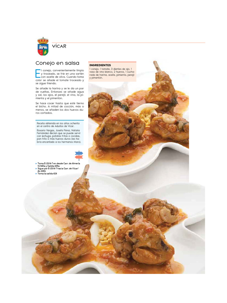 CONEJO Salsa | PDF
