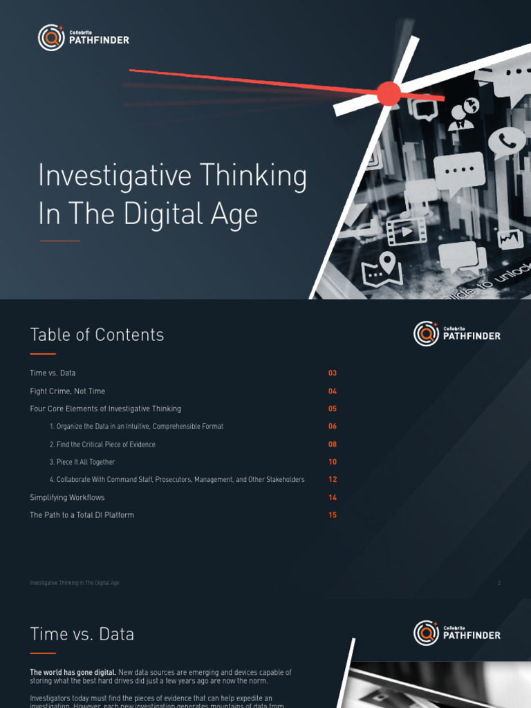 Ebook InvestigativeThinking Pathfinder Web | PDF | Data | Artificial ...