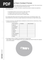 Contact Forces: Contact and Non-Contact Forces - Cut and Paste Activity ...