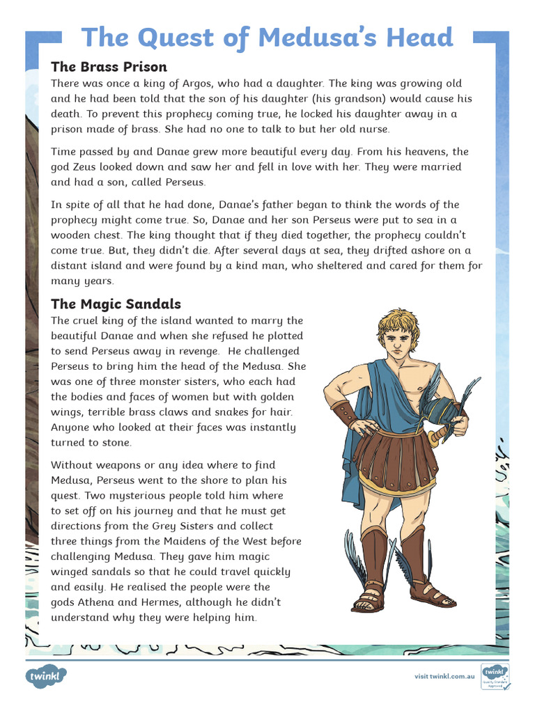 The Quest for Medusa's Head | PDF | Medusa