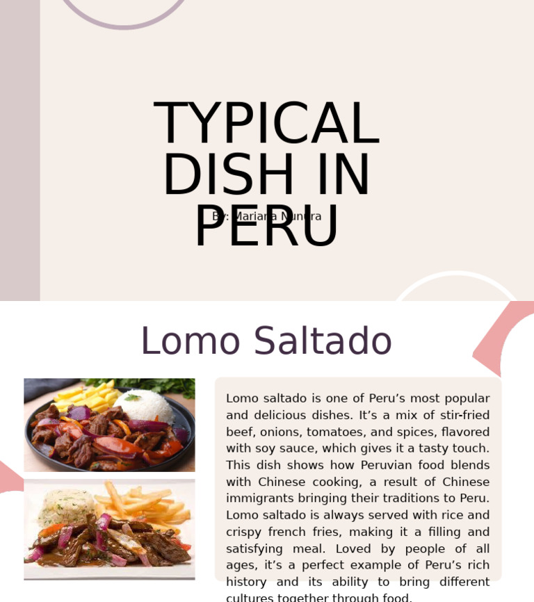 Typical Dish | PDF
