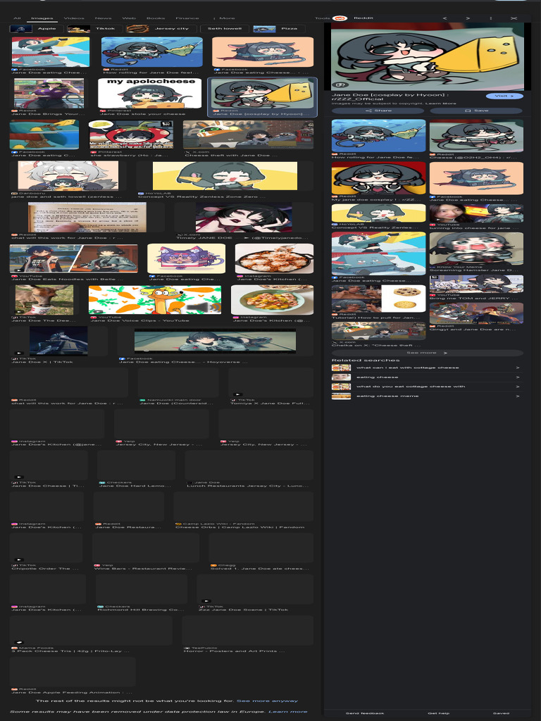 Jane Doe Eating Cheese - Google Search | PDF