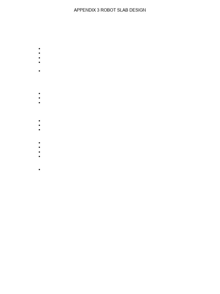 Appendix 3 - Robot Slab Design | PDF | Civil Engineering | Applied And ...