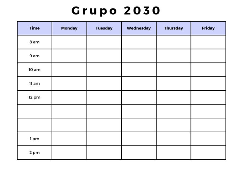 Purple White Minimalist Class Schedule Worksheet - 20250107 - 162131 ...