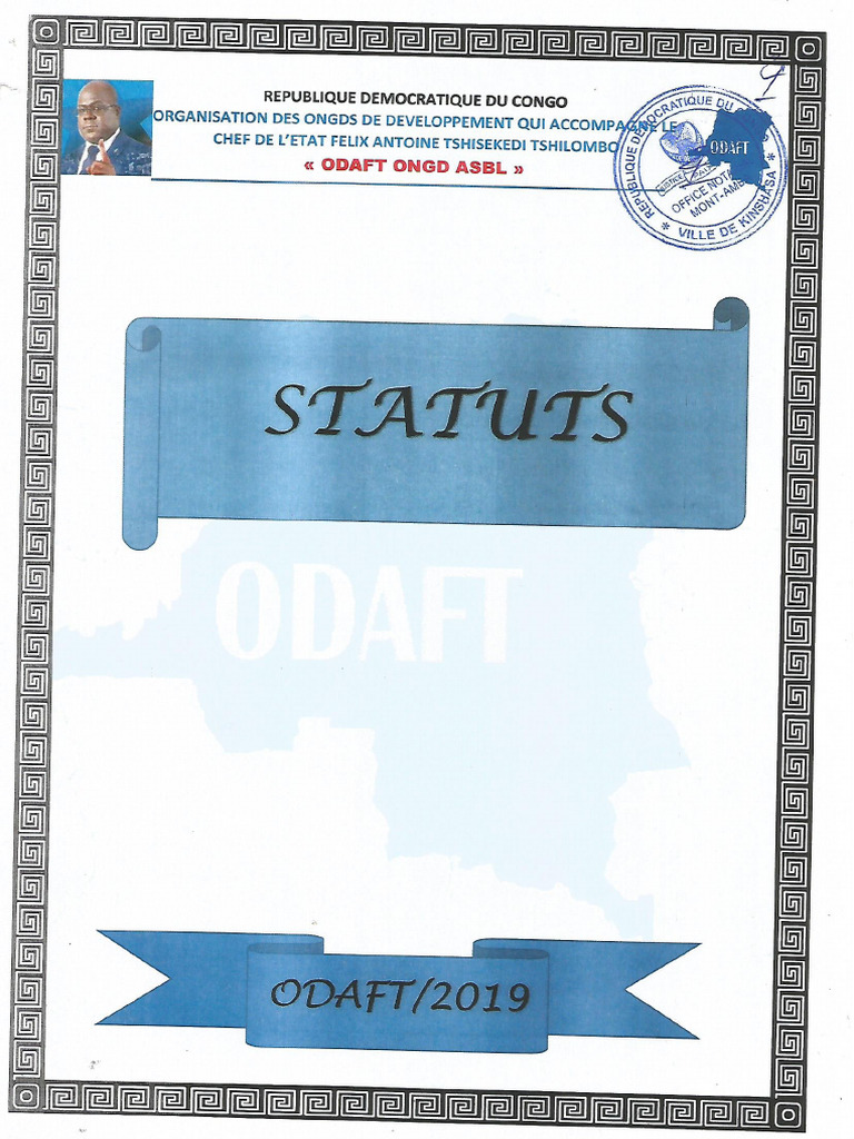 Statuts Reglement | PDF