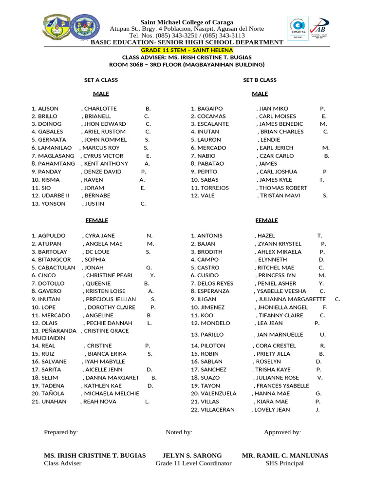 GRADE-11-STEM-_SAINT-HELENA_BUGIAS-1 | PDF