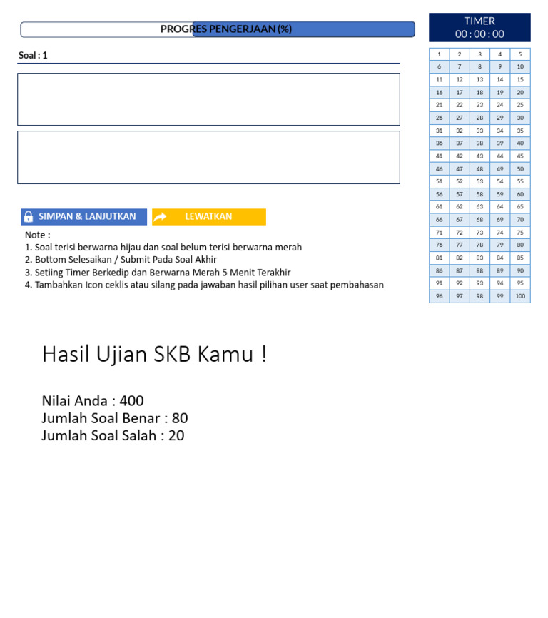 Update Tampilan CAT 2024 | PDF