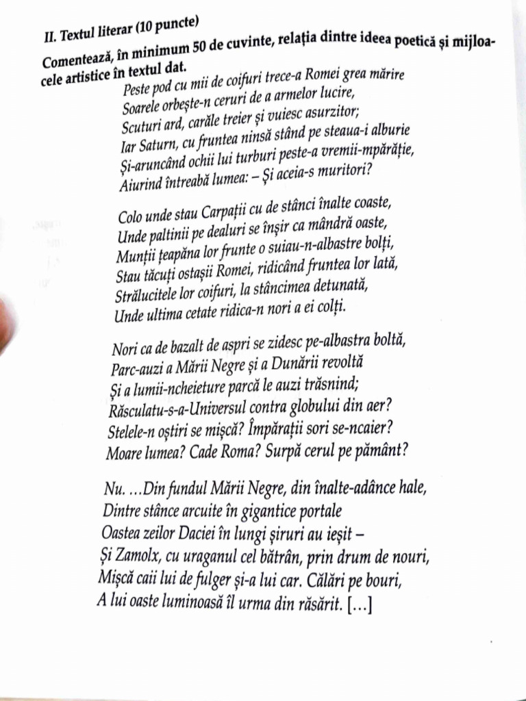 Subiectul II | PDF