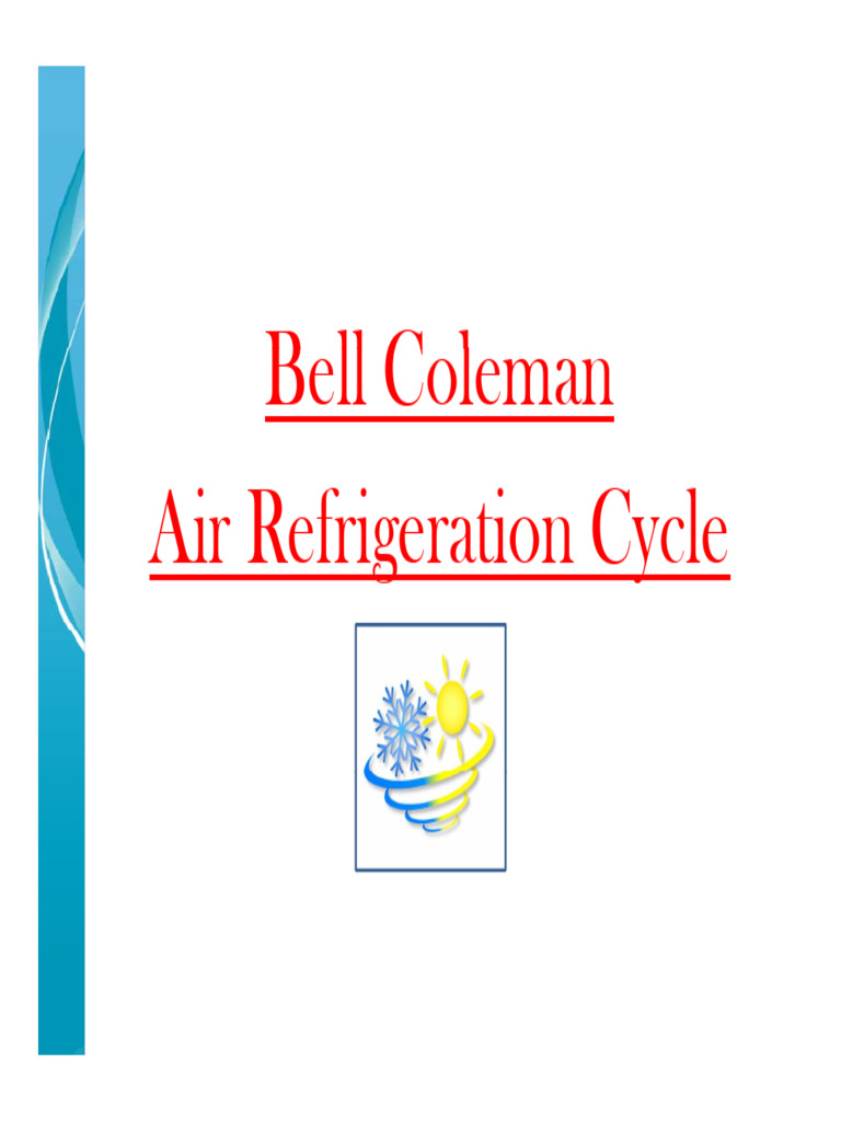 Bell Coleman Cycle Analysis and Solutions | PDF | Refrigeration | Home ...