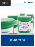 Solder Paste Types and Sizes Explained | PDF | Solder | Soldering