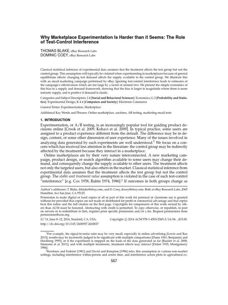 Marketplace Experiments | PDF | Auction | Demand