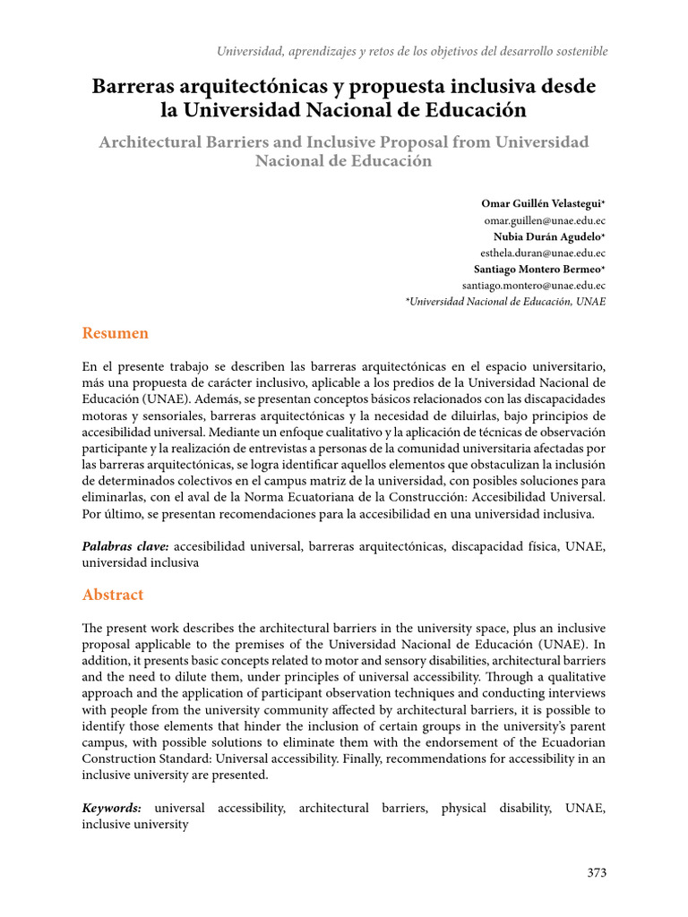 barrera | PDF | Accesibilidad | Invalidez