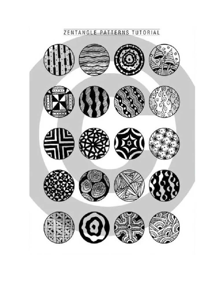 ZENTANGLES | PDF