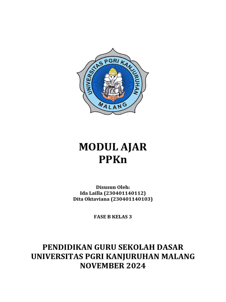 Modul Ajar Ida-Dita | PDF