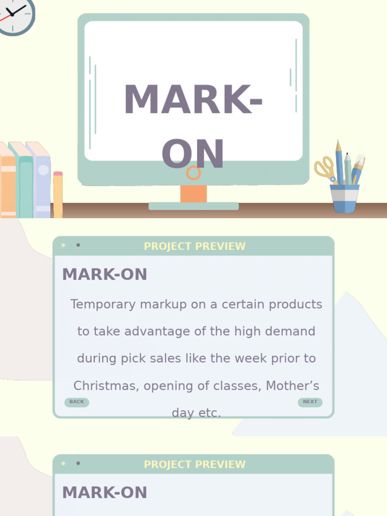 Mark-On Pricing Strategy Overview | PDF