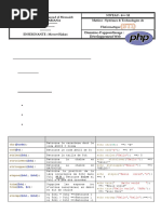 Annexes PHP (BAC INFO 2025) | PDF | MySQL | Booléen