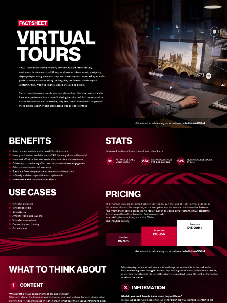 Virtual-Tour-Factsheet | PDF | Virtual Reality | Cyberspace
