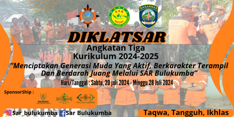 Contoh Spanduk Acara Sosialisasi Modern Biru Putih Oranye - 20240719 ...