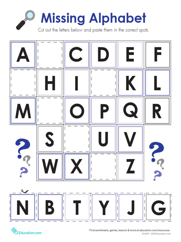 ABC Fill in The Blank | PDF