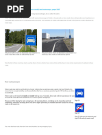 National Speed Limits for Motor Vehicles | PDF | Controlled Access ...