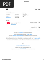 CapCut Subscription Invoice Details | PDF
