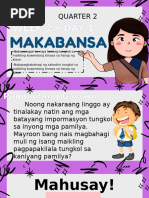 Worksheet Makabansa Q2 Week3 | PDF